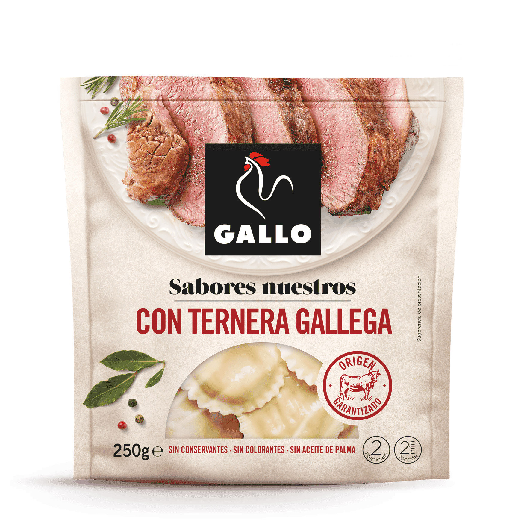Sabores nuestros con ternera gallega | Pastas Gallo