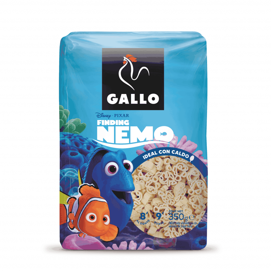 Pasta Gallo shaped like Pixar's Nemo and his aquatic friends | Pastas ...
